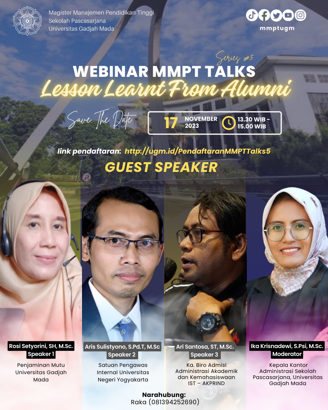 MMPT-TALKS#5 “Lesson Learnt From Alumni” – Magister Manajemen ...