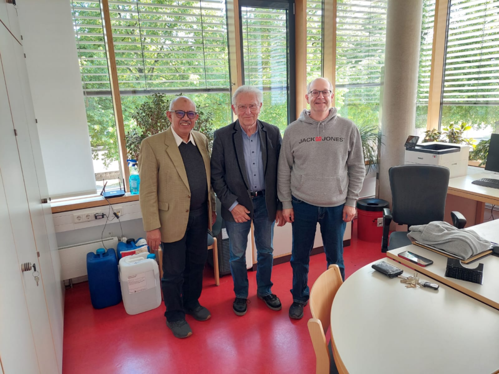 Ketua Program Studi Magister Manajemen Pendidikan Tinggi bertemu dengan Prof. Dr. Jochen Weiss ...